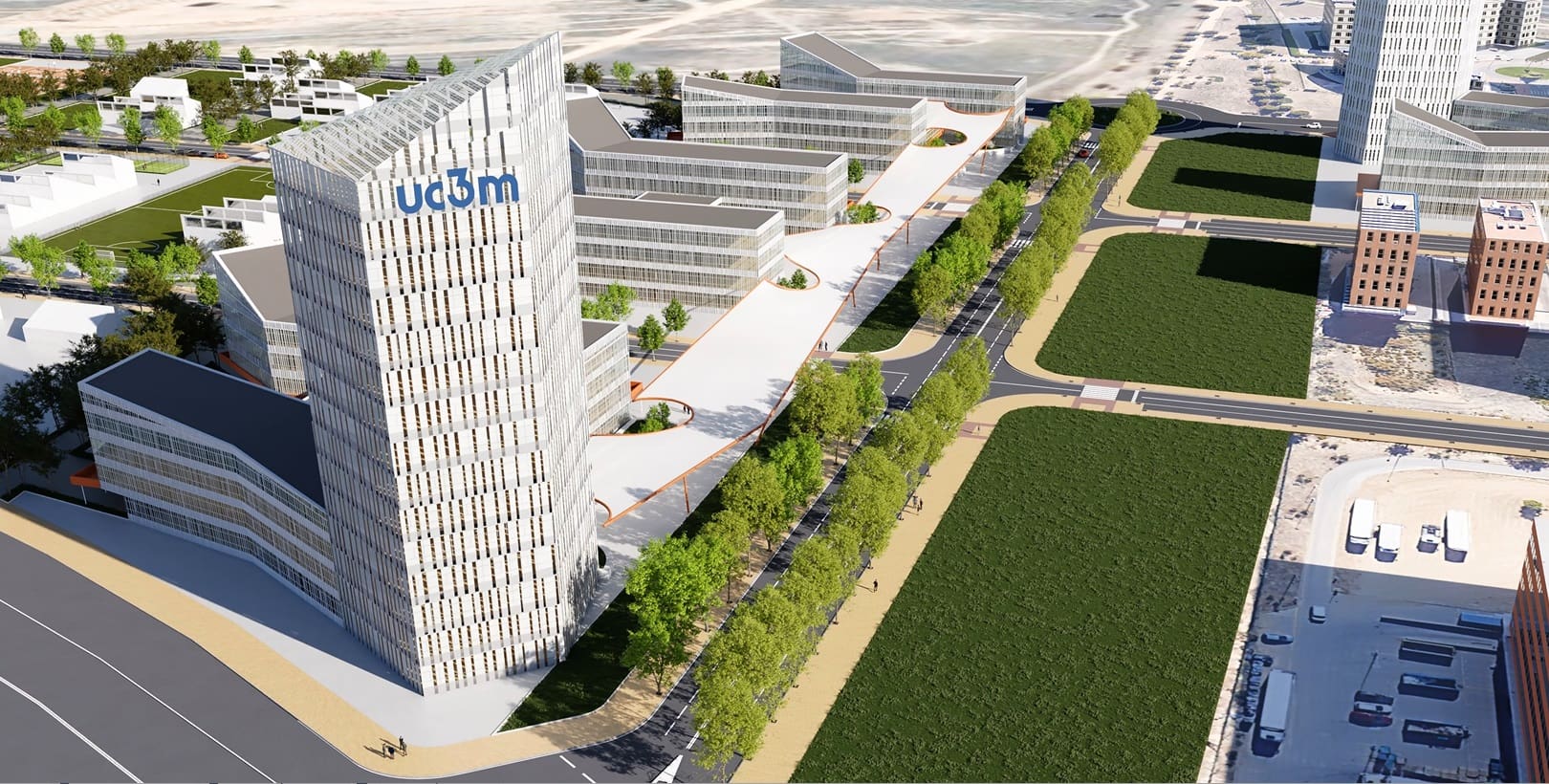 LEGANÉS/ Las imágenes 'virtuales' del futuro campus gigante de la UC3M ...