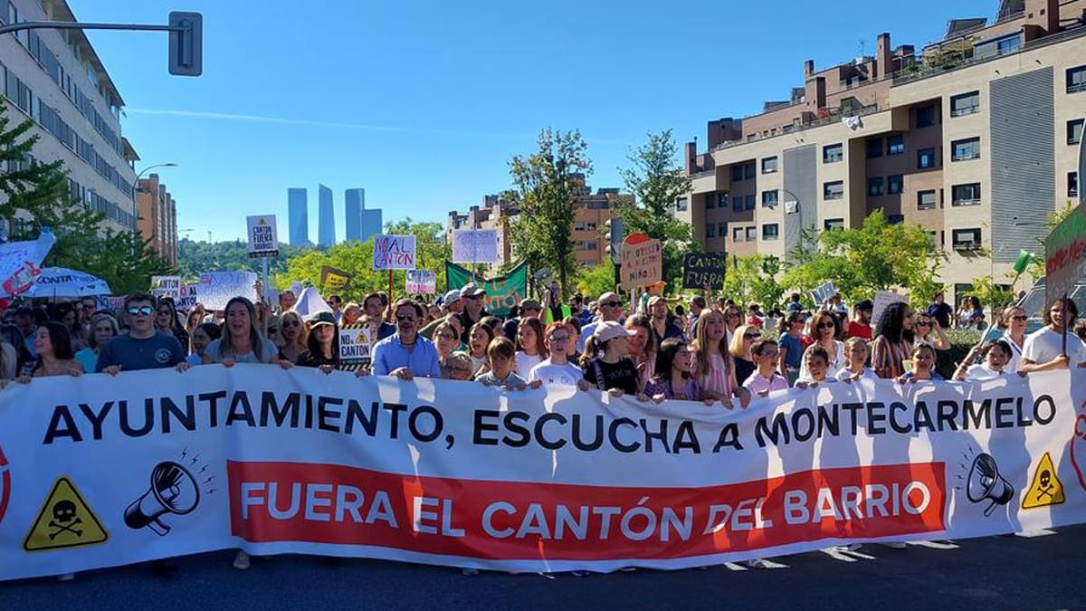 MADRID/ Montecarmelo pide ayuda al Defensor del Pueblo por el cantón ...