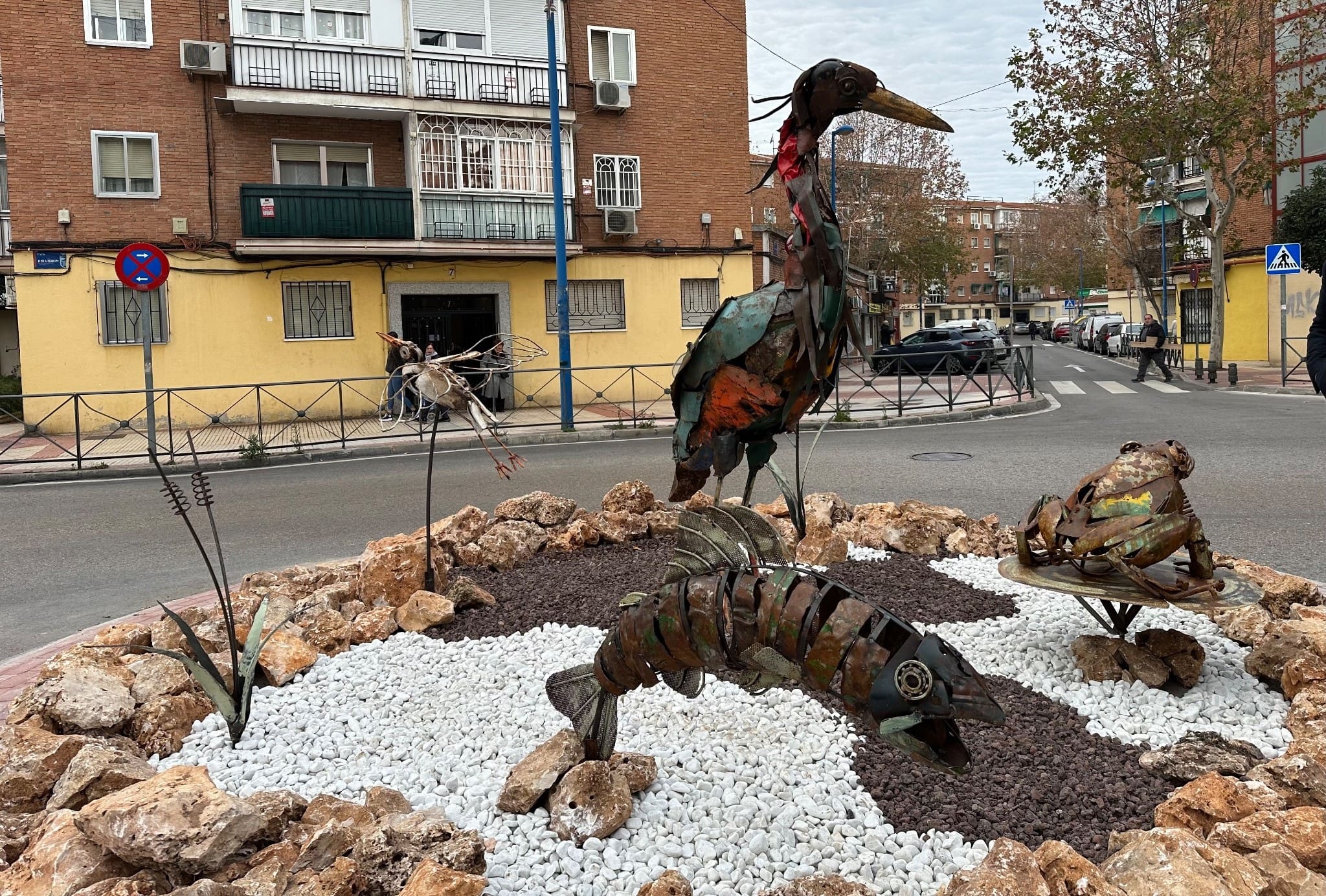 LEGANÉS/ ¿Qué mensaje medioambiental transmite la nueva escultura de ...