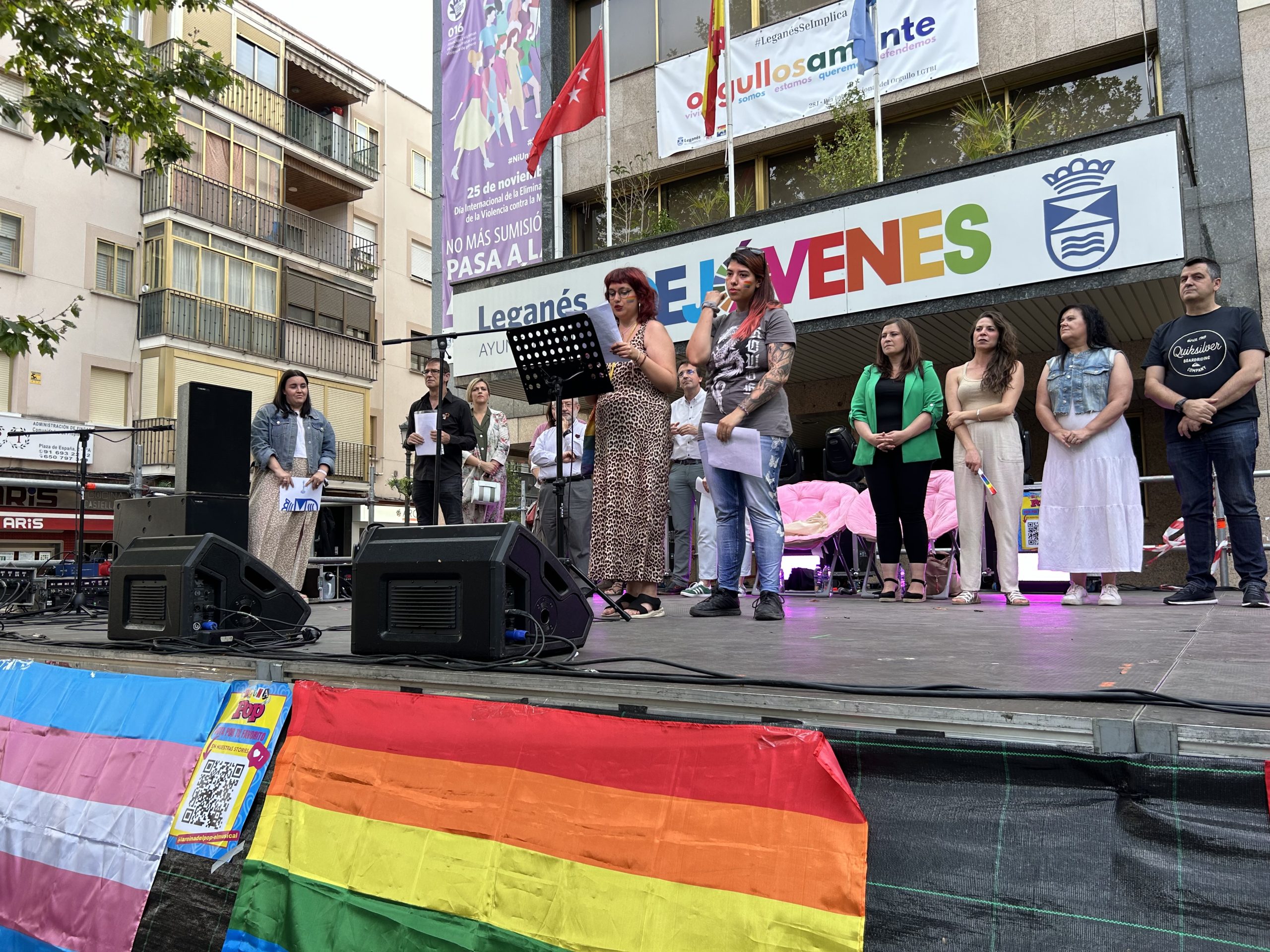 Leganés brilló con 'orgullo' en una celebración inédita y participativa