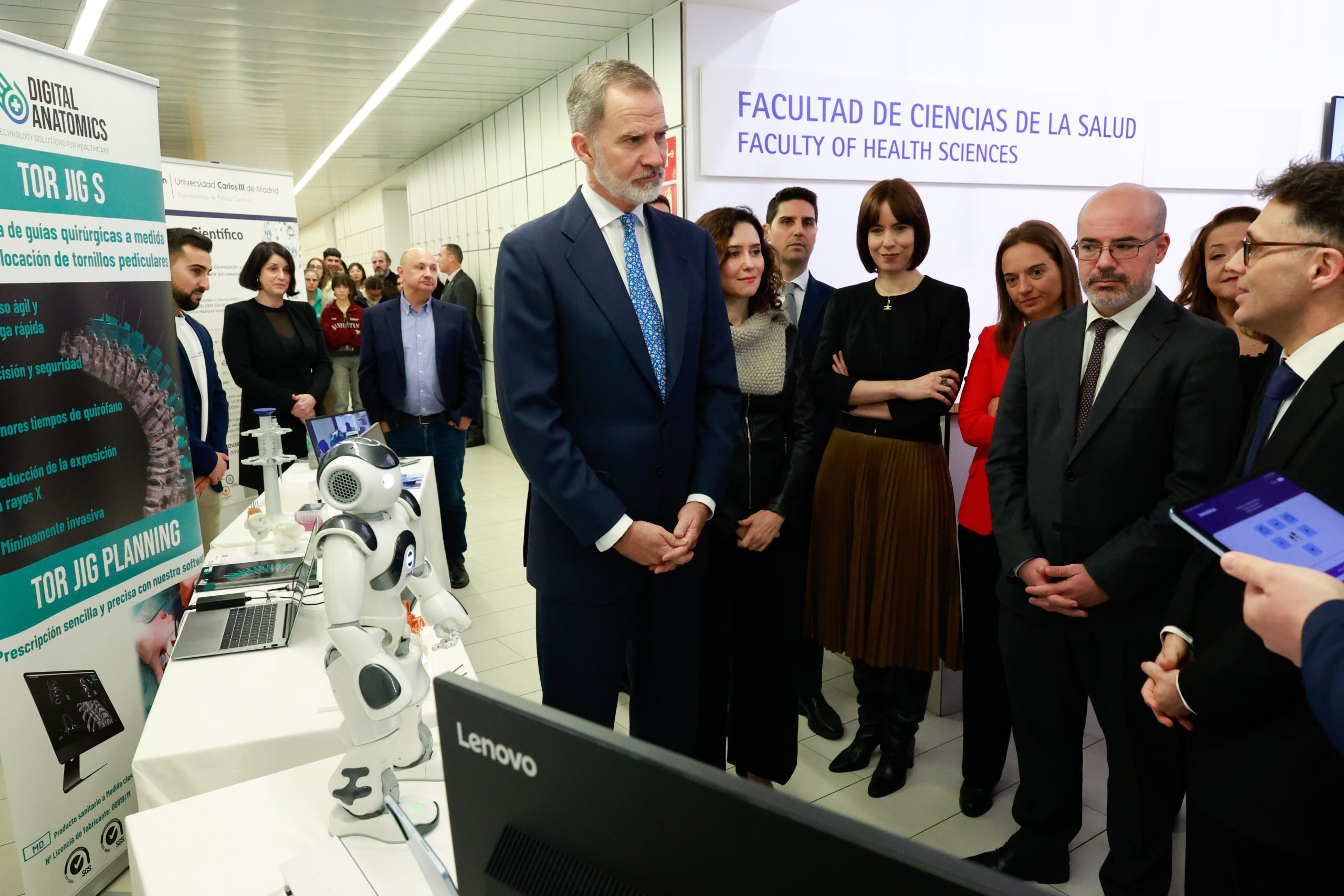 El Rey Felipe VI recibe la Medalla de Honor de la UC3M e inaugura su ...