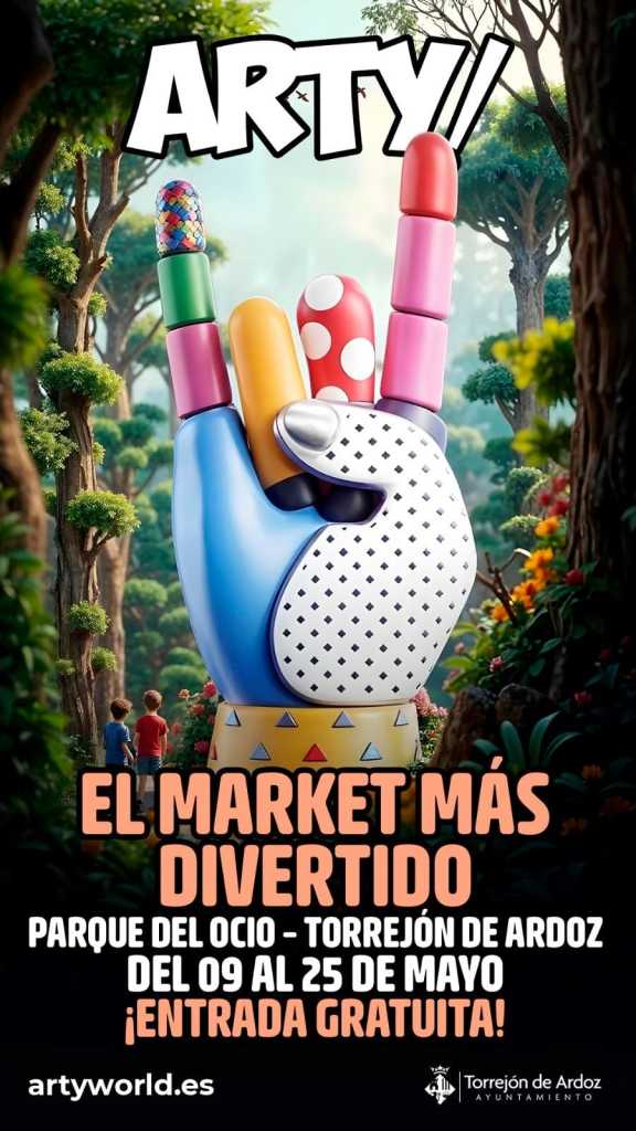 Arty! World, el Market "más divertido del mundo", vuelve a Torrejón ...