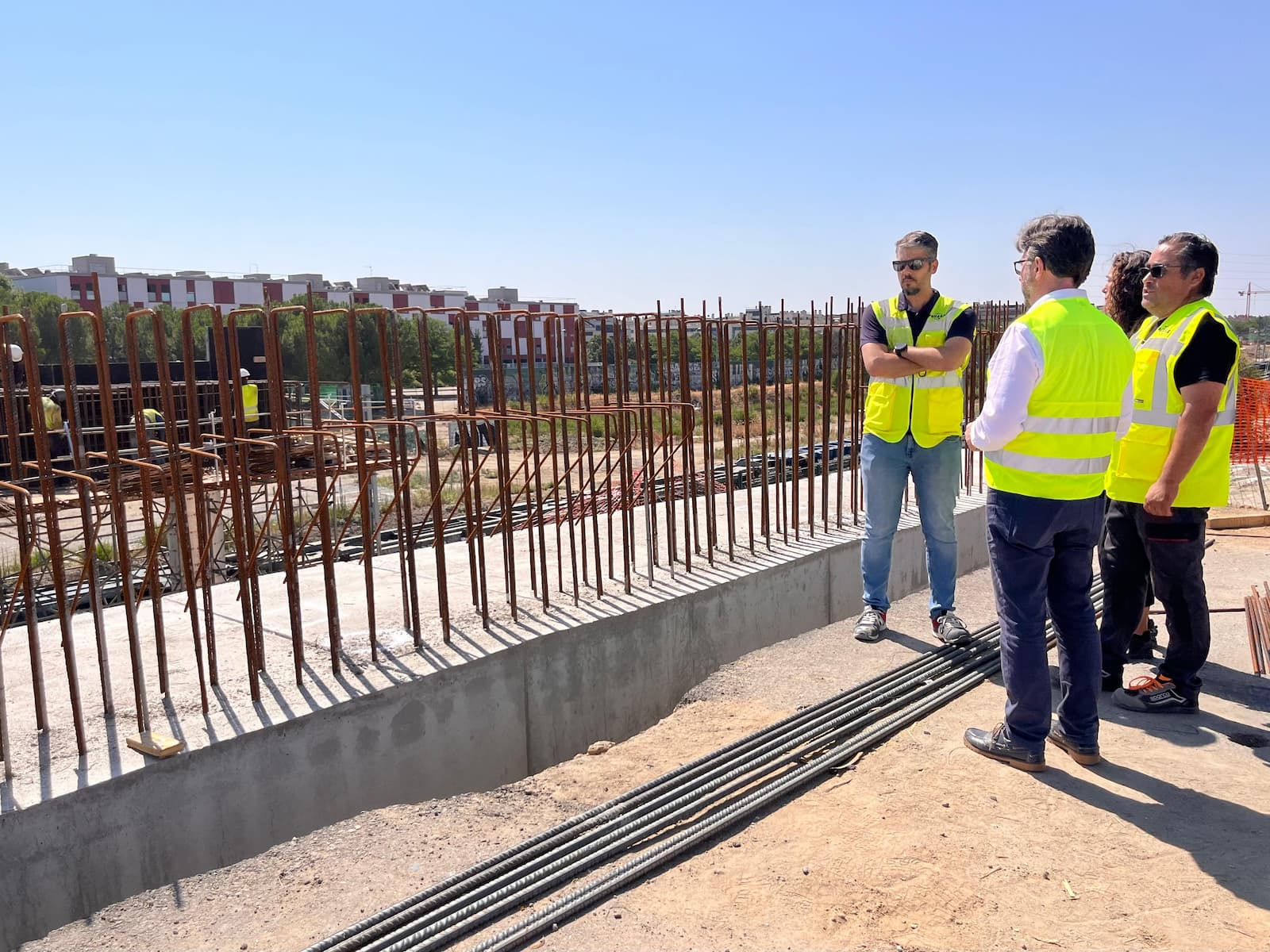 El nuevo puente Isaac Albéniz toma forma en Pinto y podrá cruzarse a ...